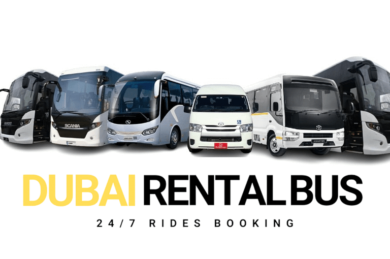 Luxury Bus Rental In Dubai - Minibus Hire with Driver